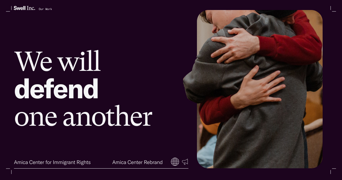 Amica Center Rebrand | Swell Inc